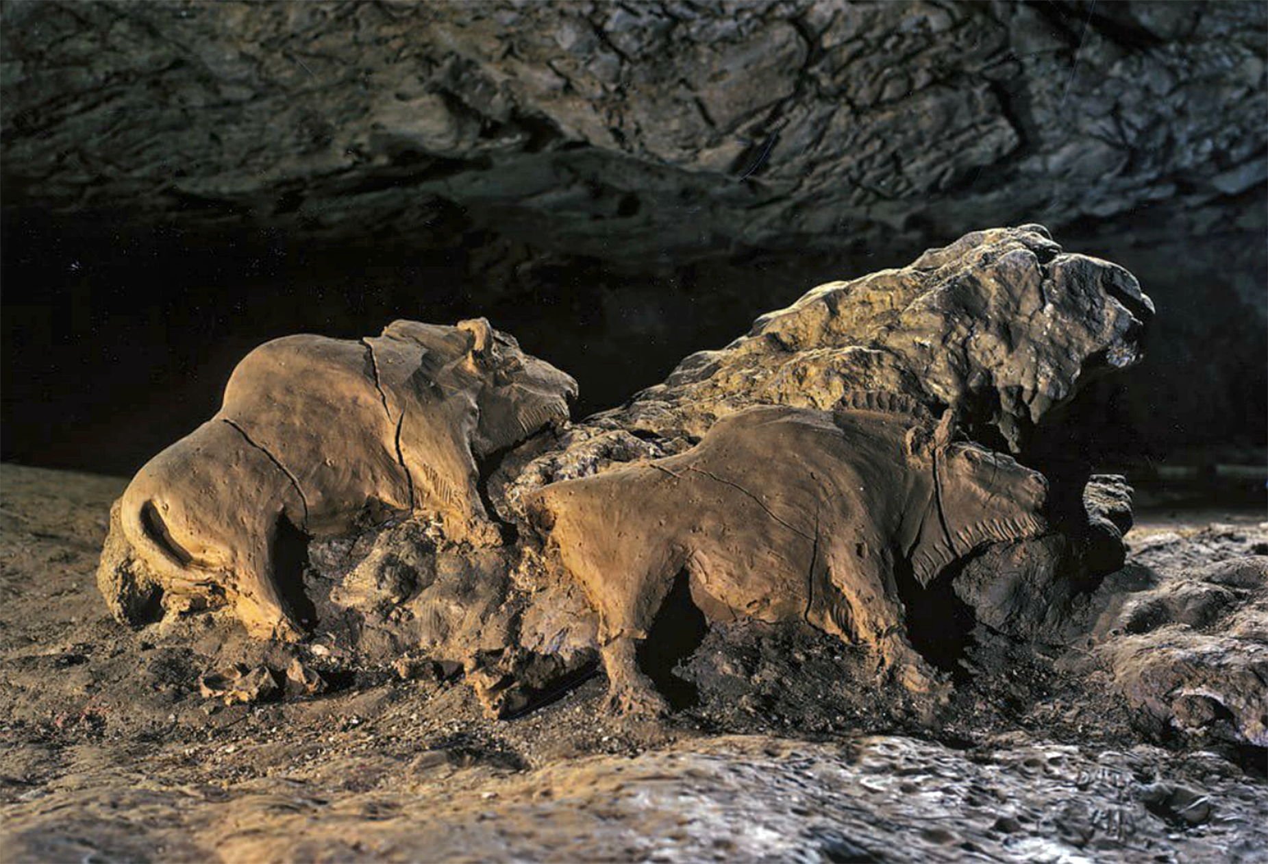 Dans L Ari ge Deux Sculptures De Bisons Vieilles De 15 000 Ans Ont t dans-l-ari-ge-deux-sculptures-de-bisons-vieilles-de-15-000-ans-ont-t